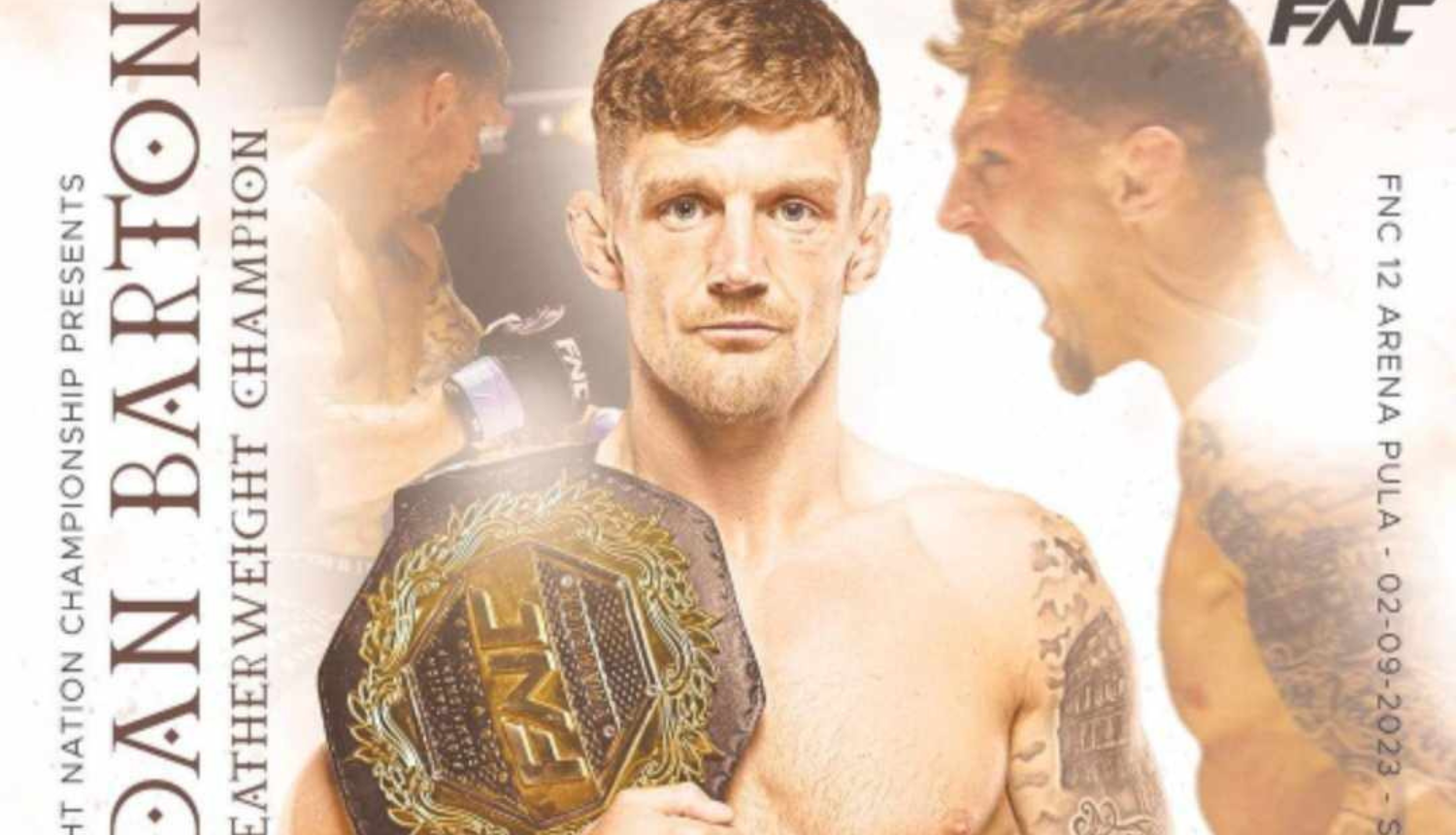 Jordan Barton brani pojas prvaka na FNC 12 priredbi u pulskoj Areni ...