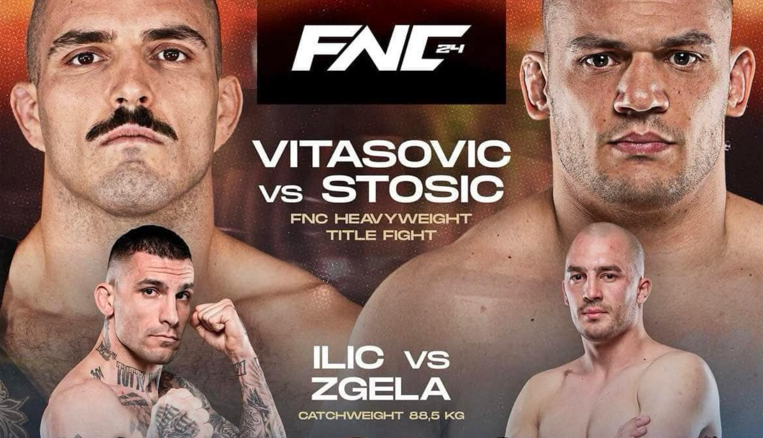 Ovo je kompletan popis borbi za FNC 24 priredbu u Zagrebu! - FIGHTROOM